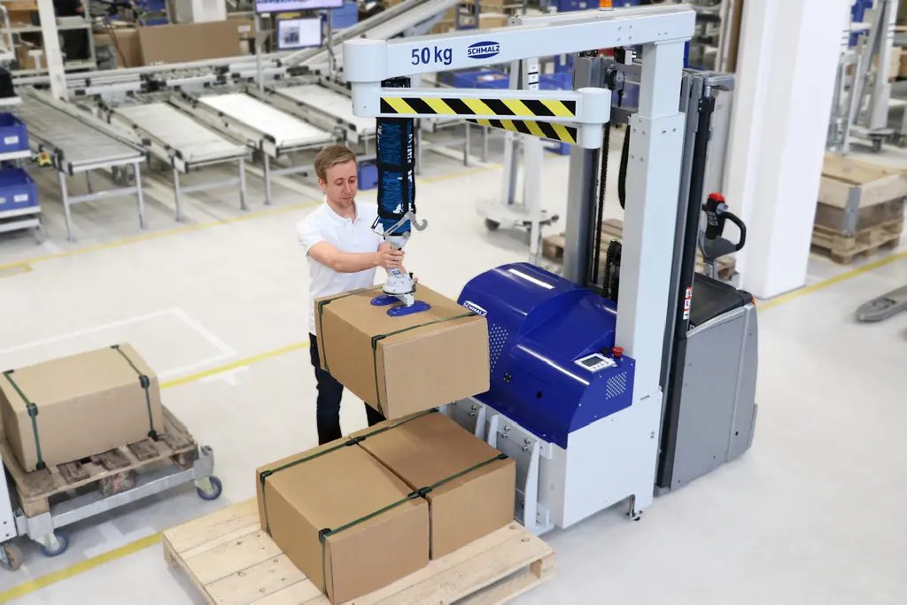 Vacuum Tube Lifter JumboFlex Picker > Mobile Lifting Devices