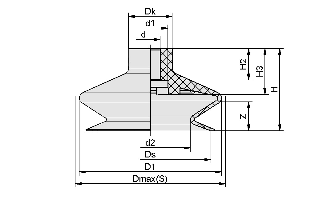 FGA 53 HT1-60 N018 > Vacuum Components