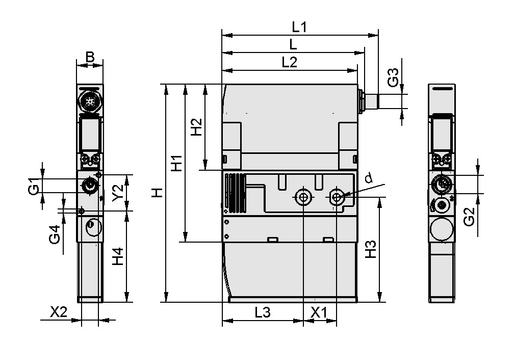 SCPi 25 NC VD M12-5 > Vacuum Components